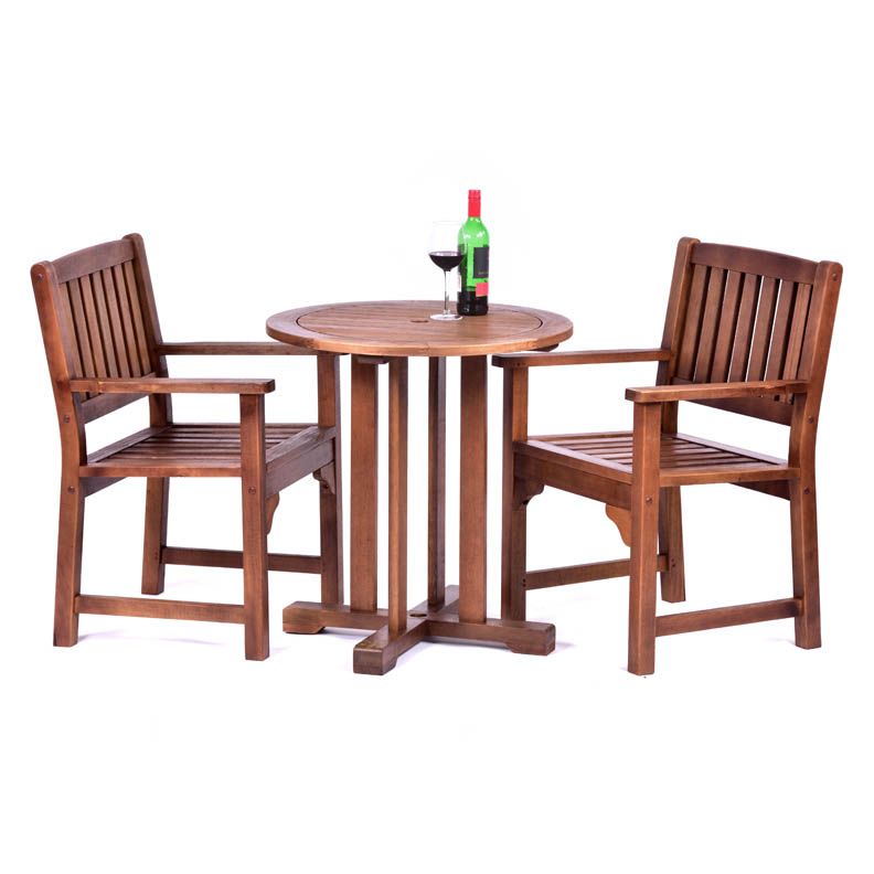 Melton Hardwood Round Bistro Table